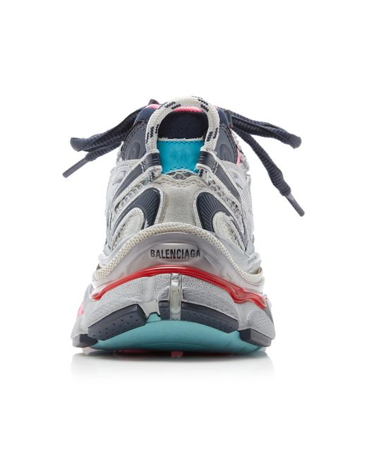 Balenciaga Runner 2 Mesh And Rubber Sneakers in Blue | Lyst