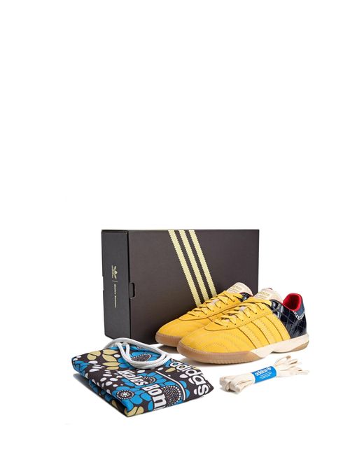 adidas Samba Suede Sneakers in Blue | Lyst