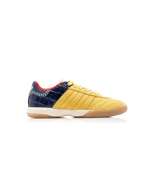 adidas Samba Suede Sneakers in Blue | Lyst