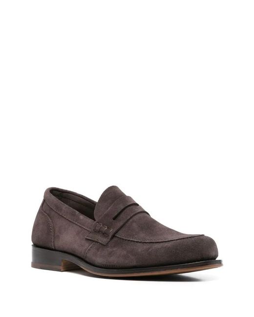 Tricker's Connaught Loafer Shoes in Brown for Men | Lyst UK