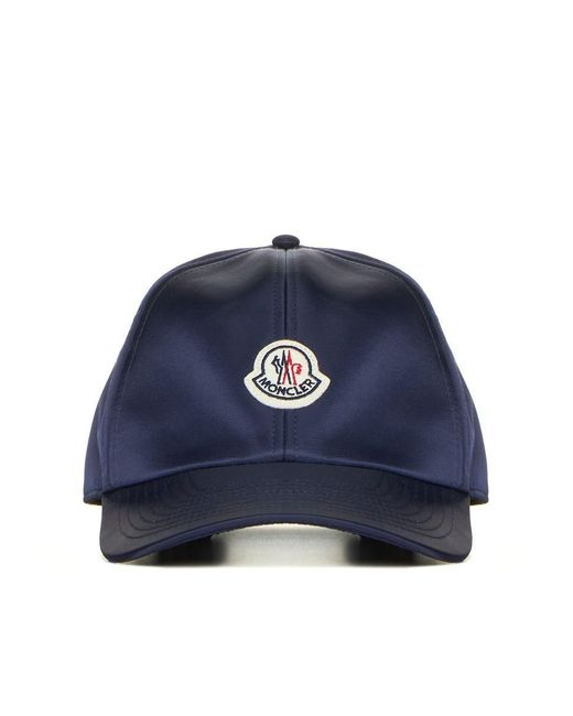 Moncler Hats in Blue | Lyst
