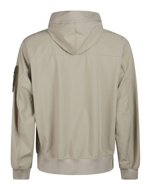 Stone Island Jacket in Grey for Men | Lyst UK