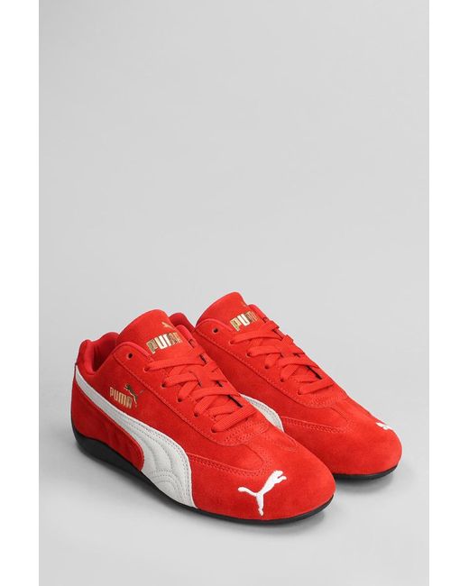 PUMA Speedcat Og Sneakers in Red | Lyst