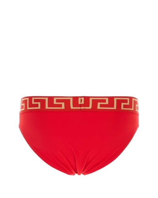 Versace Swimsuits in Red for Men | Lyst