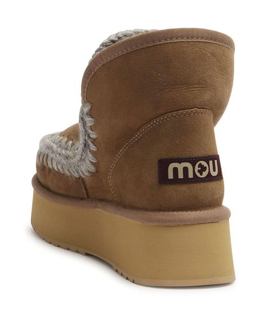 Mou Boots in Brown | Lyst