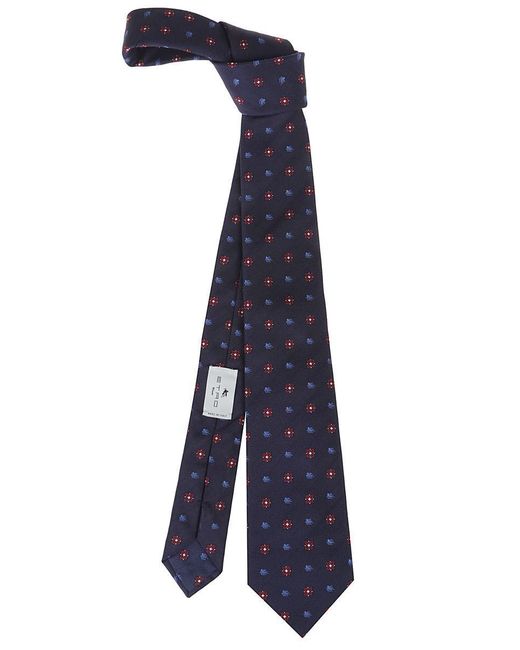 Etro Tie in Blue for Men | Lyst UK