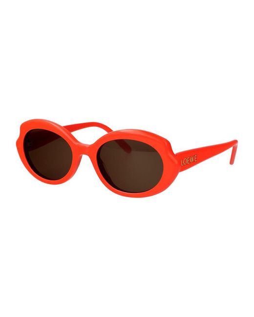 Loewe Sunglasses in Red | Lyst