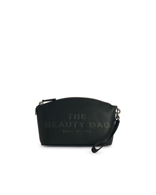 Marc Jacobs Leather Beauty Case in Black | Lyst