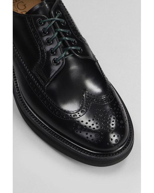 Green George George Laced Up in Black for Men | Lyst