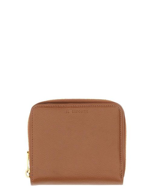 Il Bisonte Leather Wallet in Brown | Lyst UK