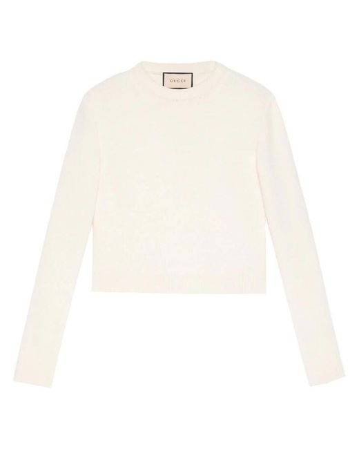 Gucci Top in White | Lyst