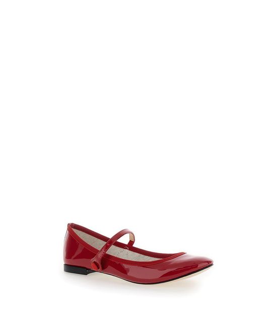 Repetto Flats in Red | Lyst