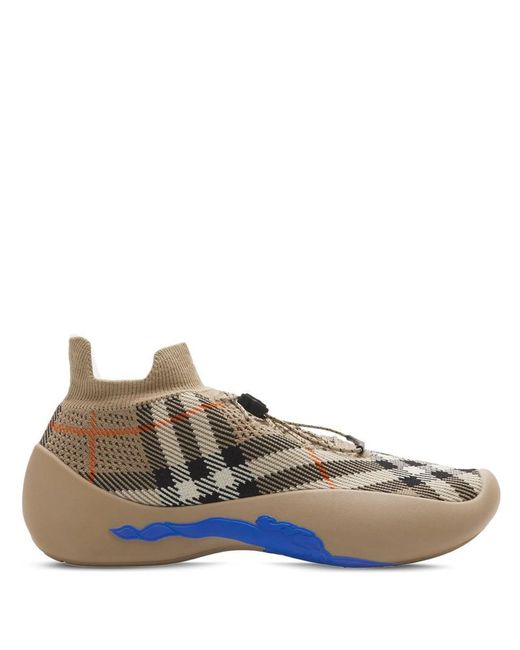 Burberry Sneakers in Brown | Lyst