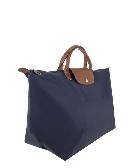 Longchamp Le Pliage Original in Blue | Lyst