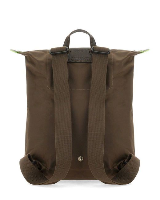 Longchamp Backpacks in Brown | Lyst