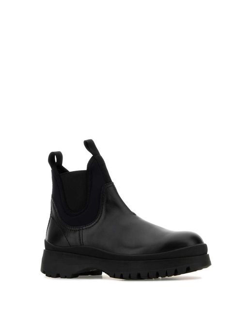 Prada Boots in Black for Men | Lyst