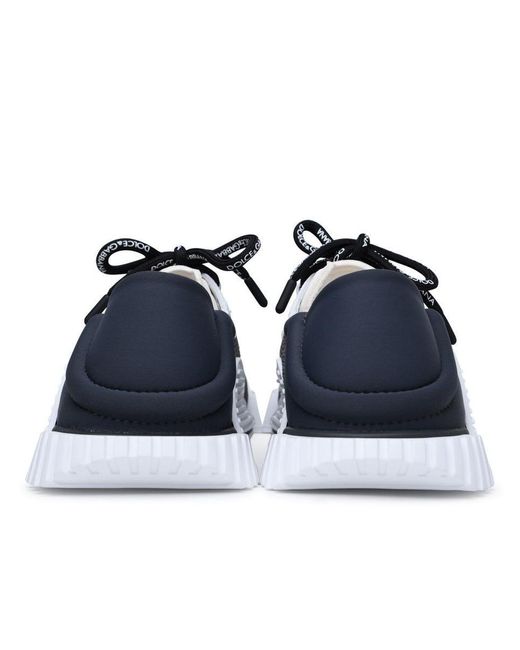 Dolce & Gabbana 'Ns 1' Nylon Blend Sneakers in Blue for Men | Lyst