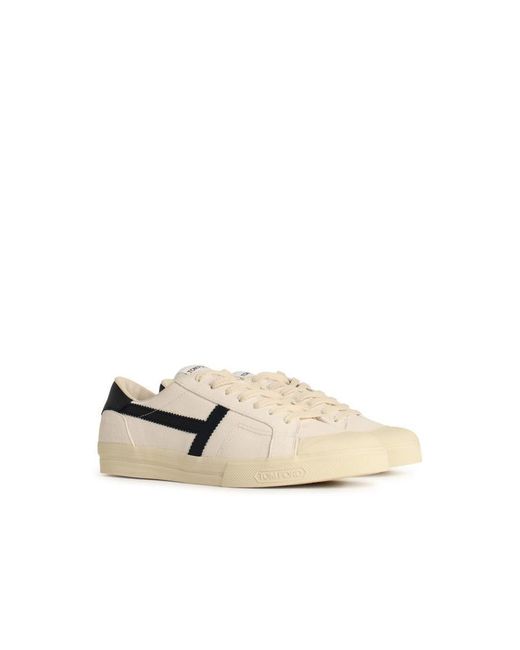 800 Leather Sneakers in Natural for Men | Lyst