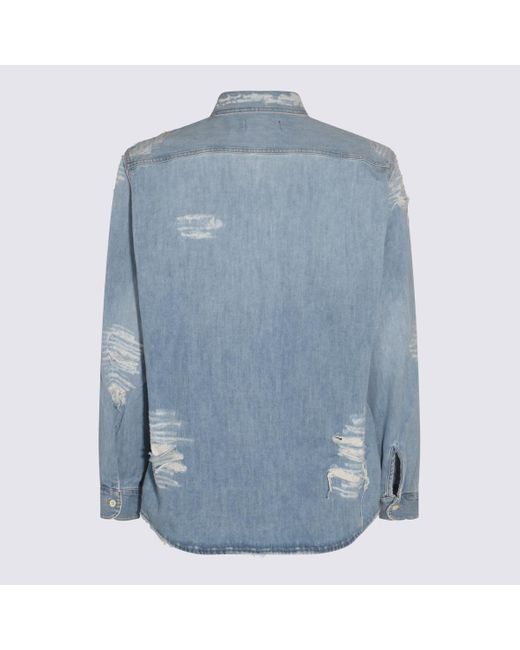 424 Denim Jacket in Blue for Men | Lyst
