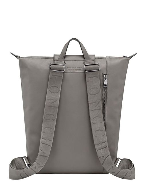 Longchamp Backpack "Le Pliage Xtra" M in Grey | Lyst UK