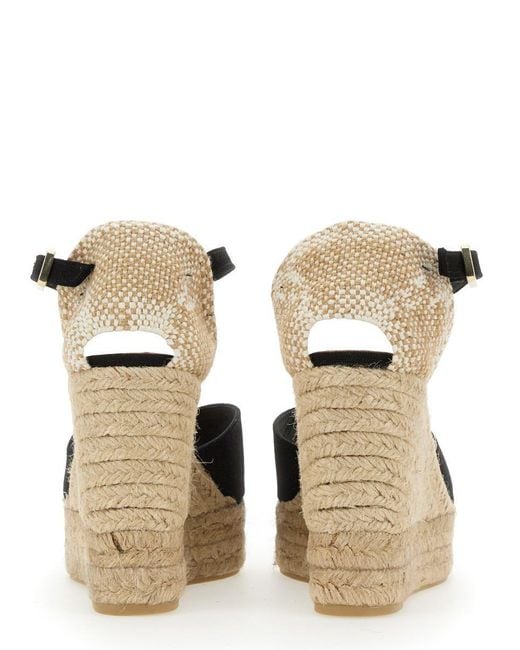 Castañer Wedges in Natural | Lyst