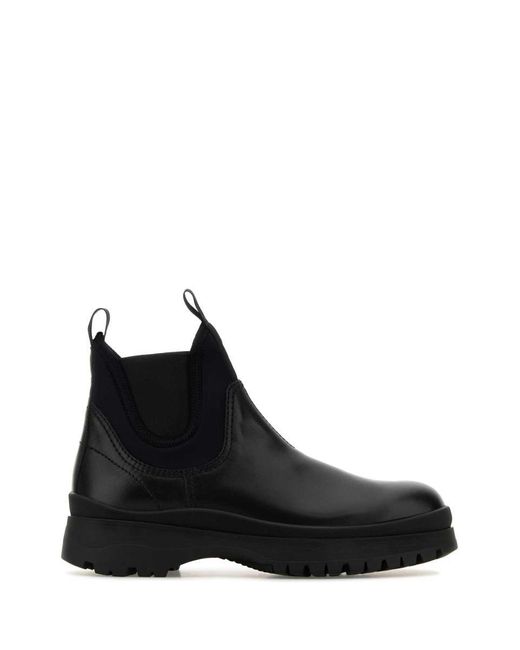 Prada Boots in Black for Men | Lyst