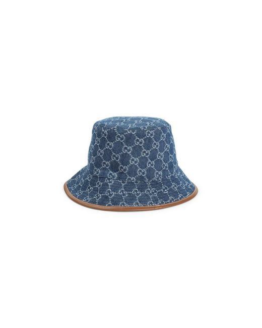 Gucci Hat in Blue | Lyst