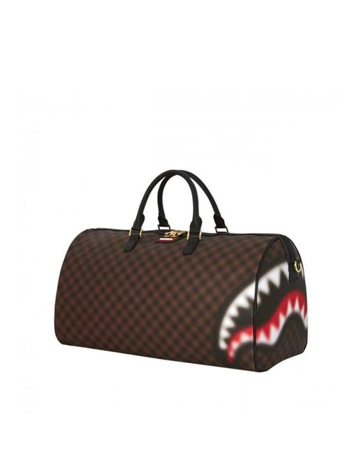 Sprayground Duffle Bag in Brown | Lyst