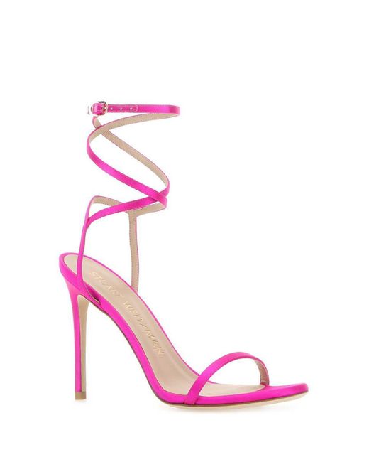Stuart Weitzman Sandals in Pink | Lyst