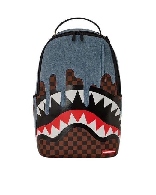 Sprayground Backpacks in Blue for Men | Lyst