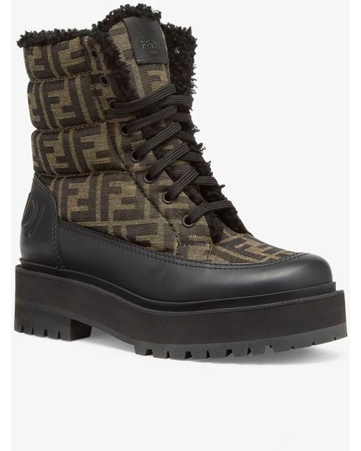 Fendi Boots in Black | Lyst