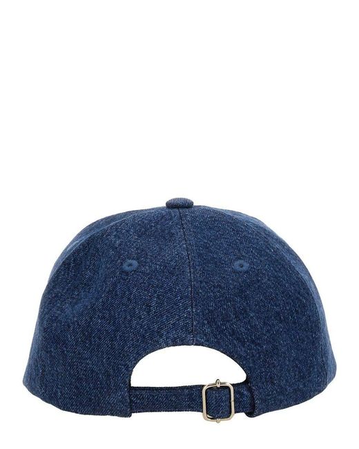 A.P.C. "Charlie Carpenter" Baseball Hat in Blue for Men | Lyst UK