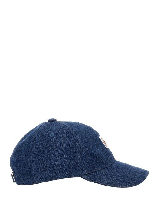 A.P.C. "Charlie Carpenter" Baseball Hat in Blue for Men | Lyst UK