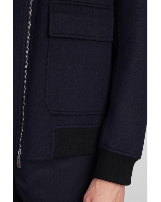 Theory Sean Df Al New Divid Casual Jacket in Blue for Men | Lyst