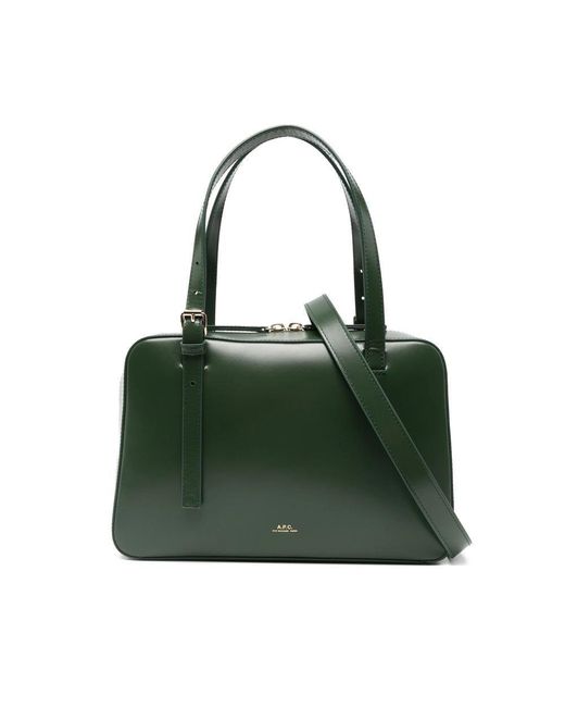 A.P.C. Bags in Green | Lyst