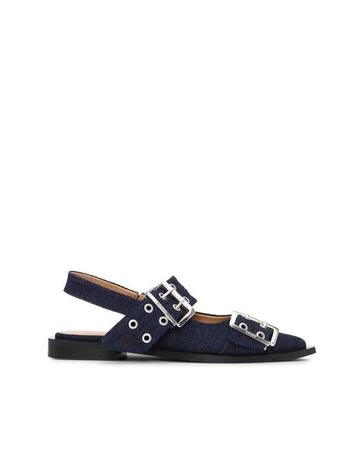 Ganni Shoes in Blue | Lyst