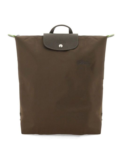 Longchamp Backpacks in Brown | Lyst