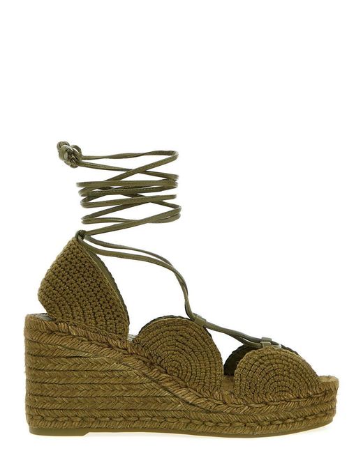 Loewe Wedges in Green | Lyst