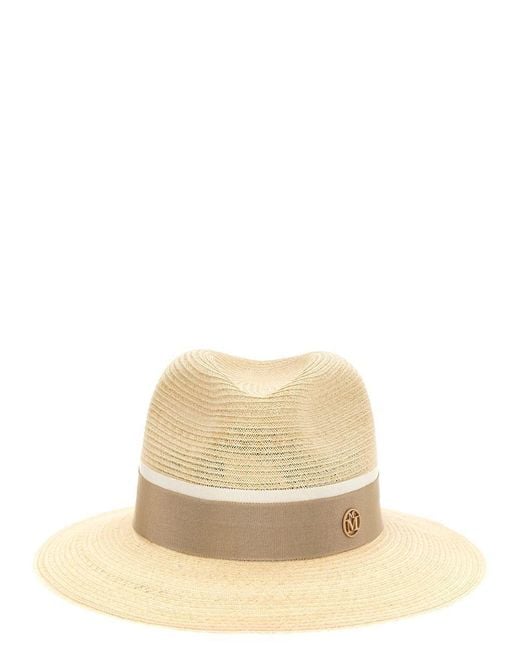 Maison Michel 'Henrietta' Hat in Natural | Lyst UK