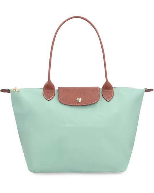 Longchamp Le Pliage Original M Shoulder Bag in Blue | Lyst
