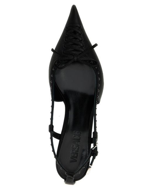 Versace Pumps in Black | Lyst
