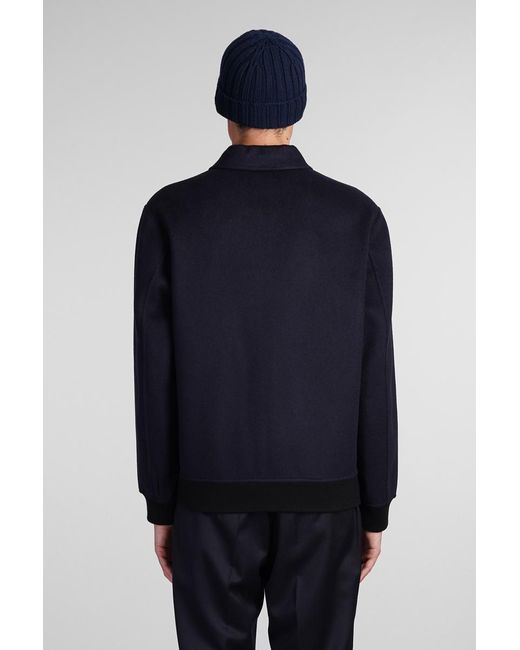 Theory Sean Df Al New Divid Casual Jacket in Blue for Men | Lyst