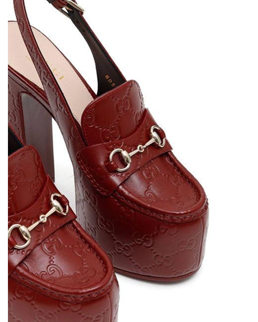 Gucci Sandals in Red | Lyst