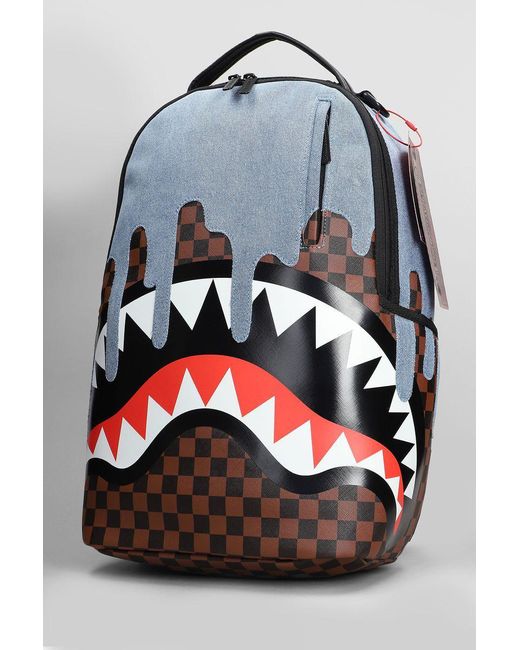 Sprayground Backpacks in Blue | Lyst