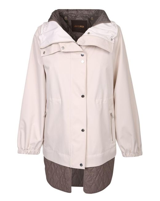 Moorer Three-Quarter Jacket in Pink | Lyst