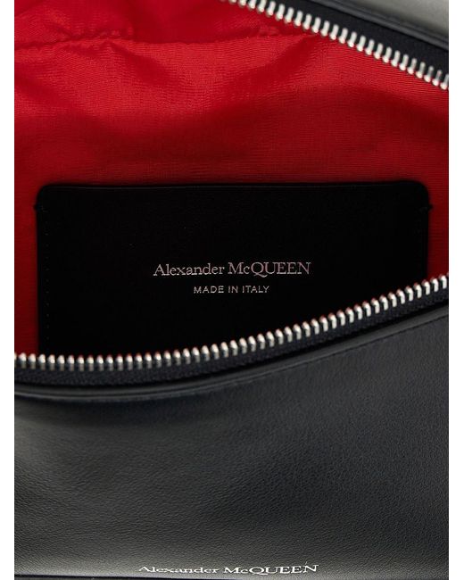 Alexander McQueen Biker Fanny Pack in Black for Men | Lyst