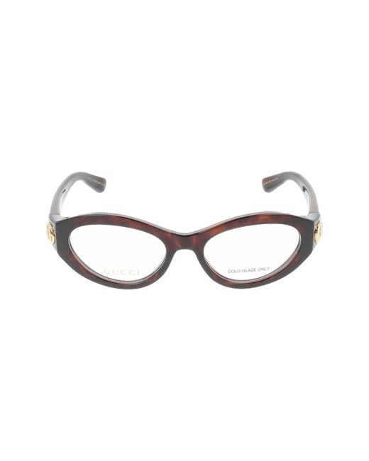 Gucci Eyeglasses in Black | Lyst