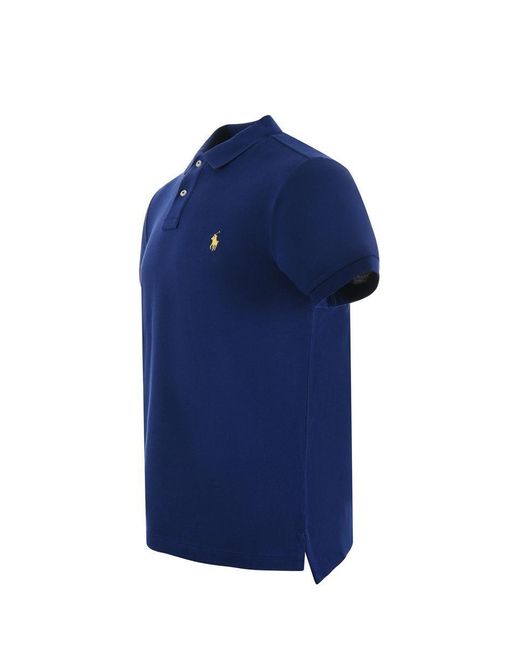 Polo Ralph Lauren T-Shirts And Polos in Blue for Men | Lyst UK