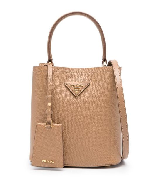 Prada Totes in Natural | Lyst