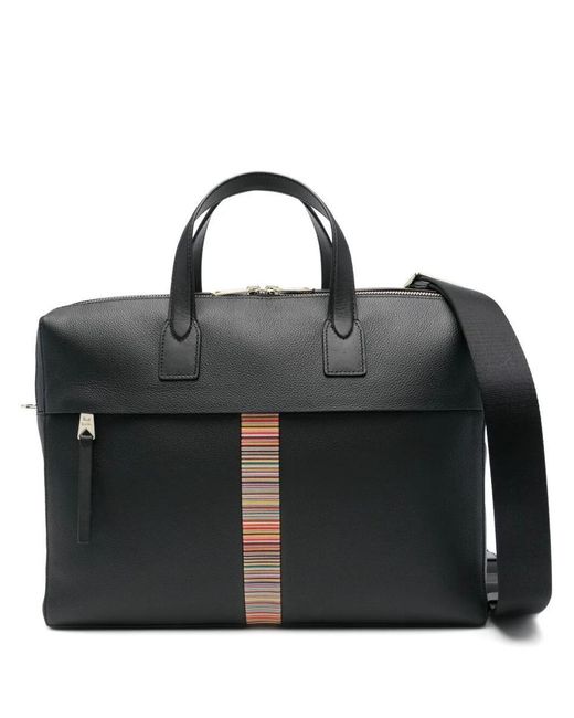 Paul Smith Bag Double Zip Folio Bags in Black for Men | Lyst